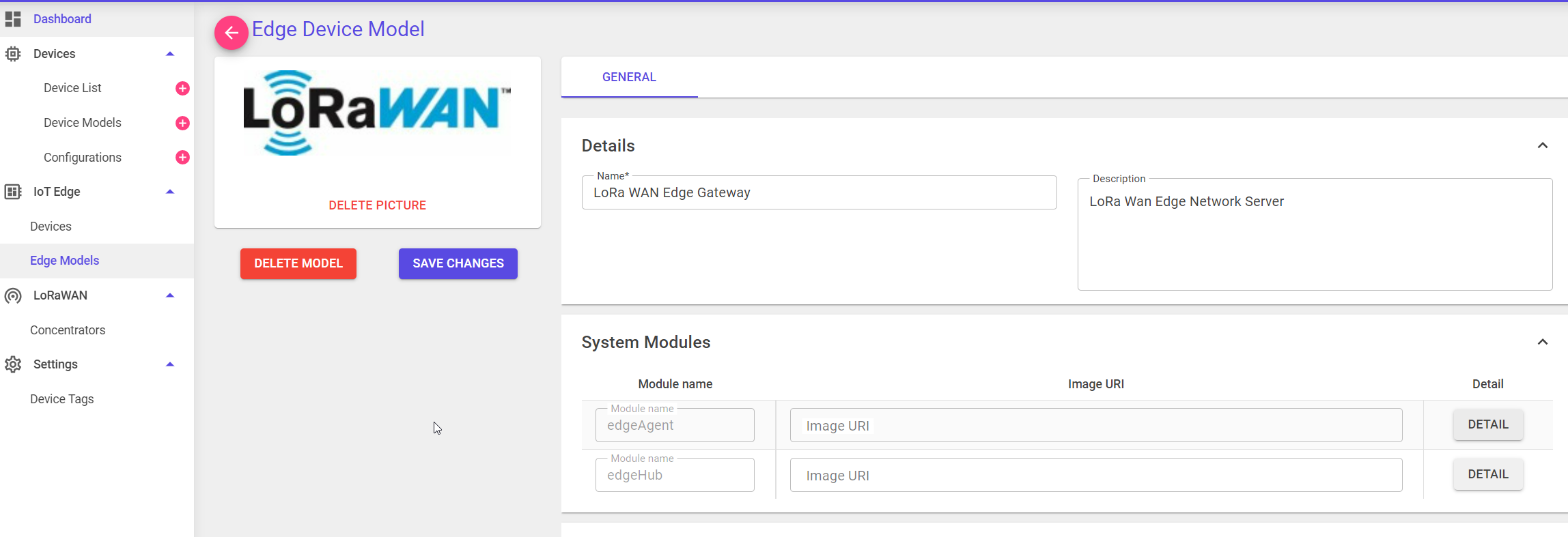 Bug System Modules Uri Are Empty In The Edge Model Details · Issue