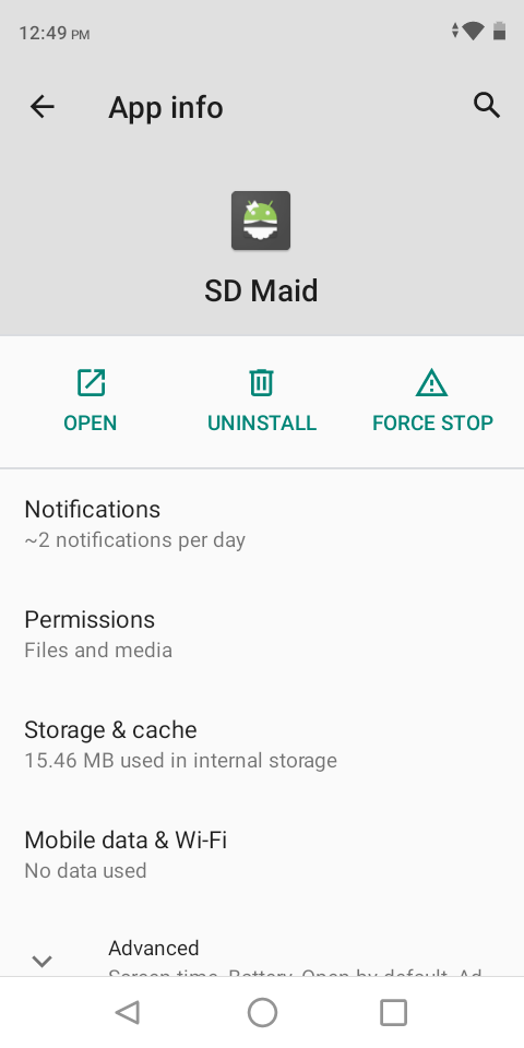 This service is malfunctioning · Issue #5225 · d4rken-org/sdmaid · GitHub