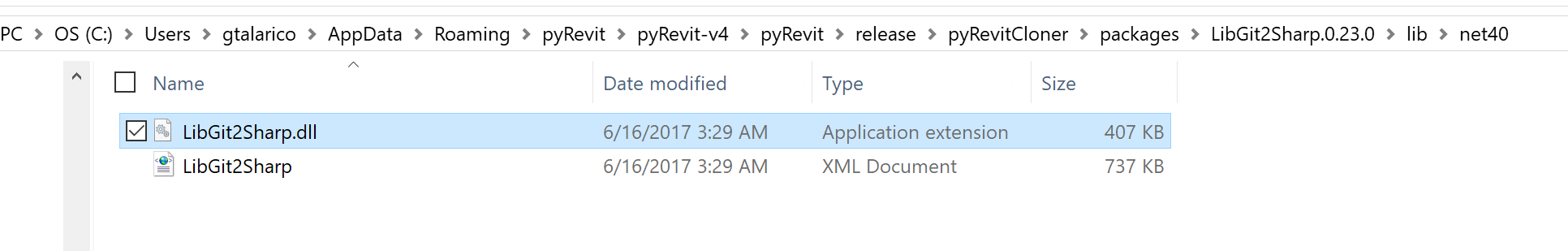 LibGit2Sharp IO Exception · Issue #203 · pyrevitlabs/pyRevit · GitHub