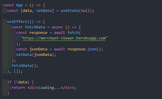 GitHub - milnera92/merchant-viewer-fe: React front end for merchant ...