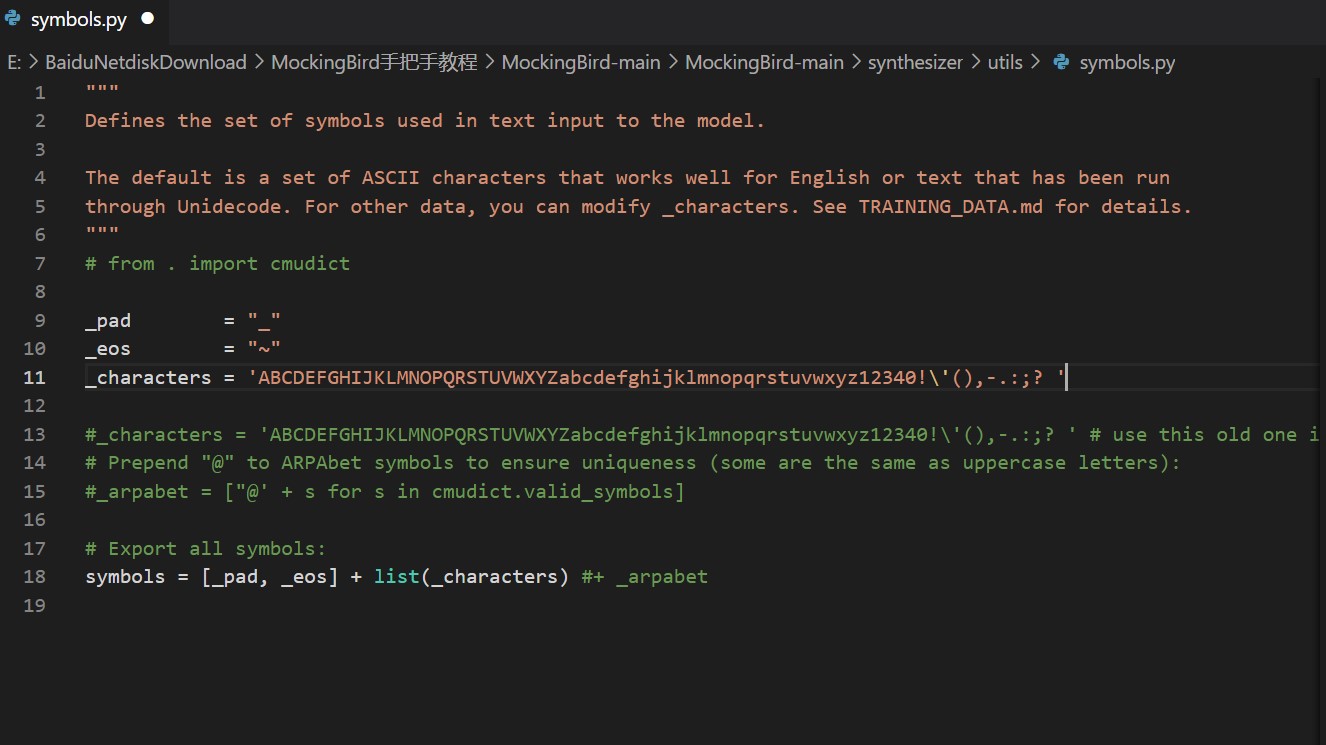 用社区分享的模型训练报错 不知道原因 · Issue #238 · babysor/MockingBird · GitHub
