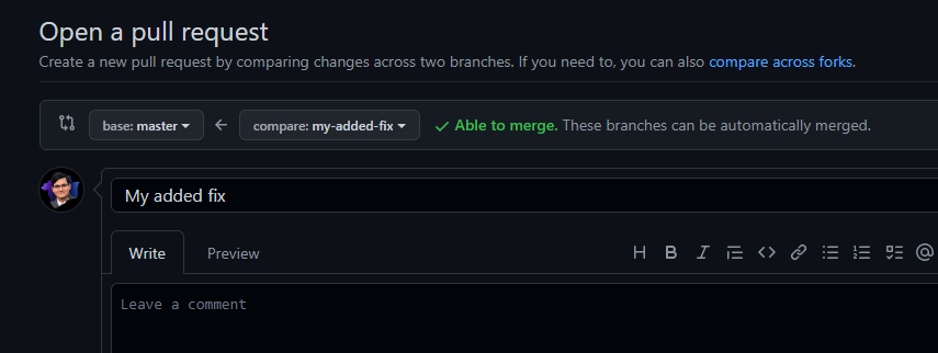 Feature request to for Desktop to remember the base branch and using that as the target base ...