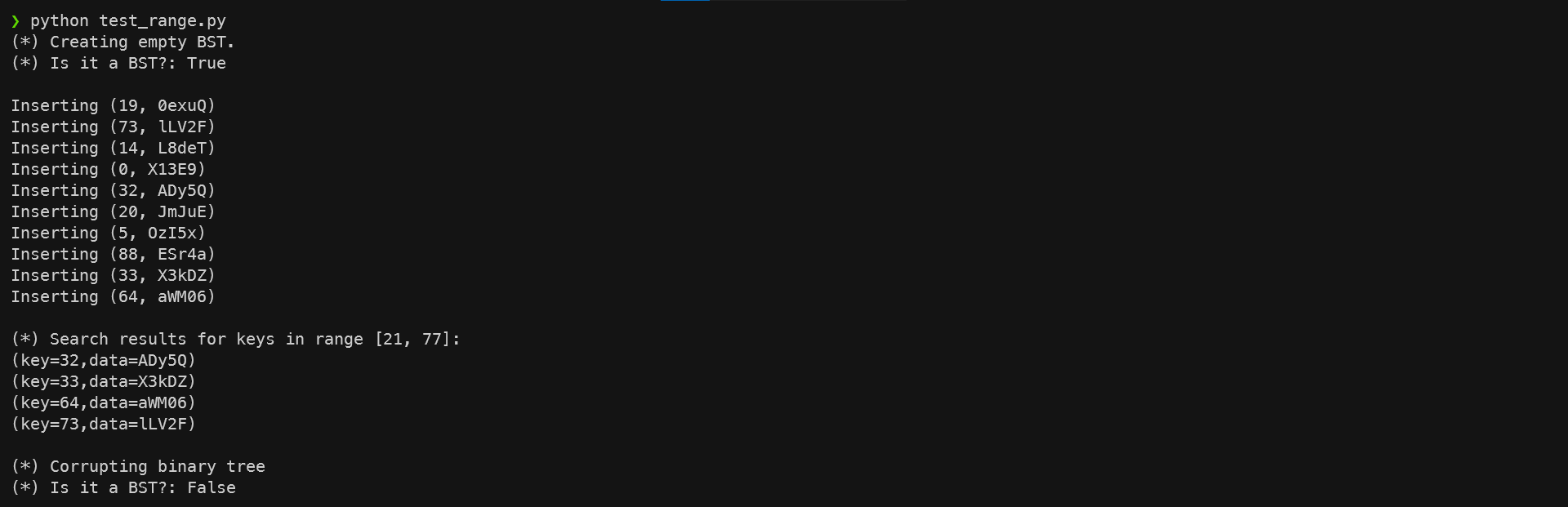 GitHub - a-lemus96/bst-range-search: Binary Search Tree implementation for 1-dimensional search ...