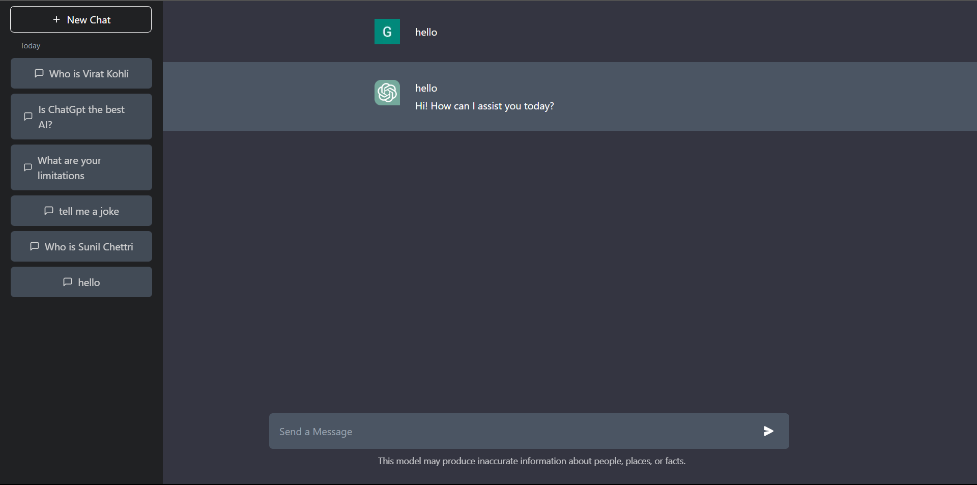 GitHub - HarmlessCoder/ChatGPT-clone