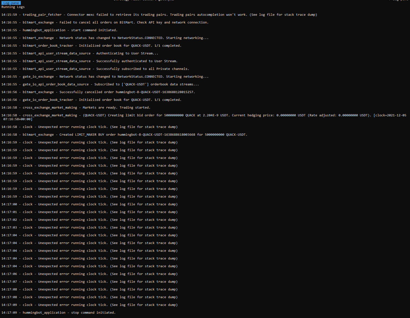 [ERROR] · Issue #4861 · hummingbot/hummingbot · GitHub