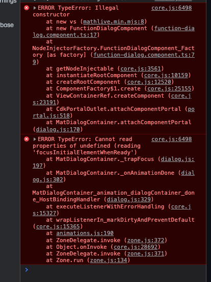 Hi, I want to use mathlive for my project, but couldn't add it to my angular project (angular 12 ...