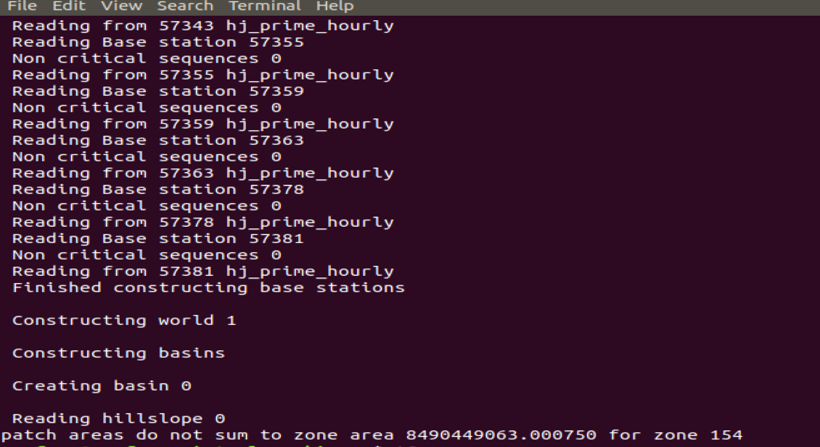patch areas do not sum to zone area for zone ID 154 [ how to deal the boundary area in patch ...