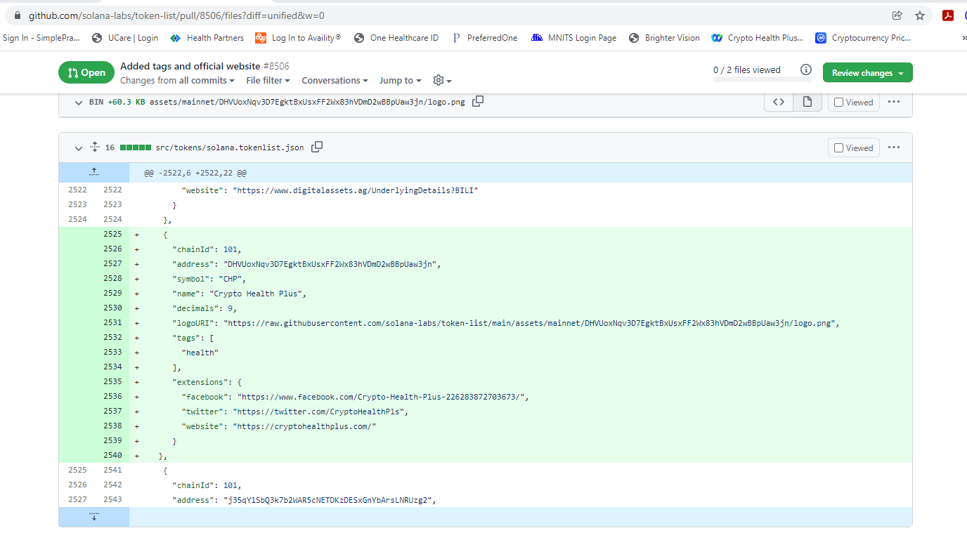 Failed to verify website · Issue #8188 · solana-labs/token-list · GitHub