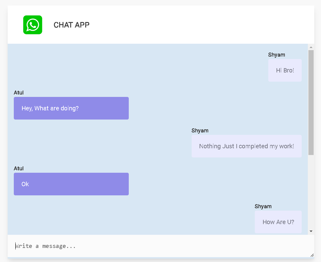 GitHub - atuljedge/ChatApp