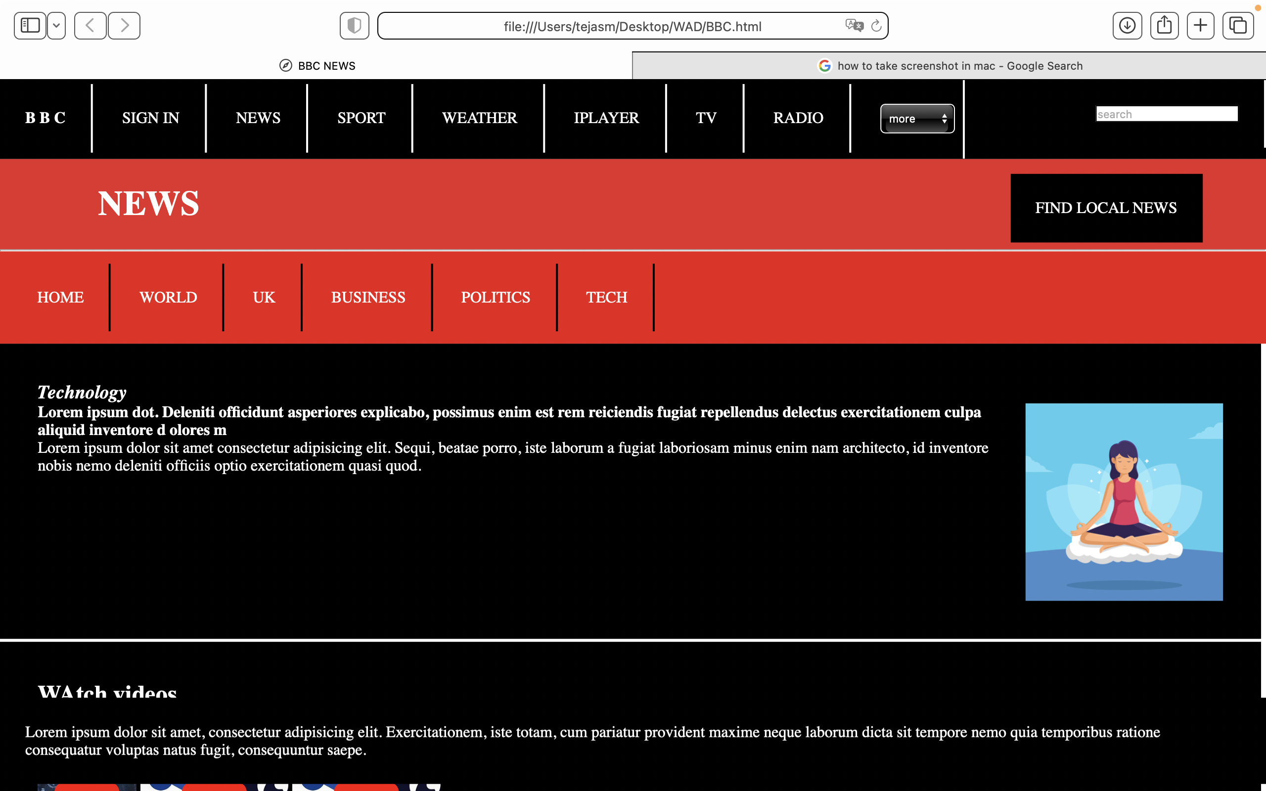 GitHub - Tejasnamikaze/BBC_website