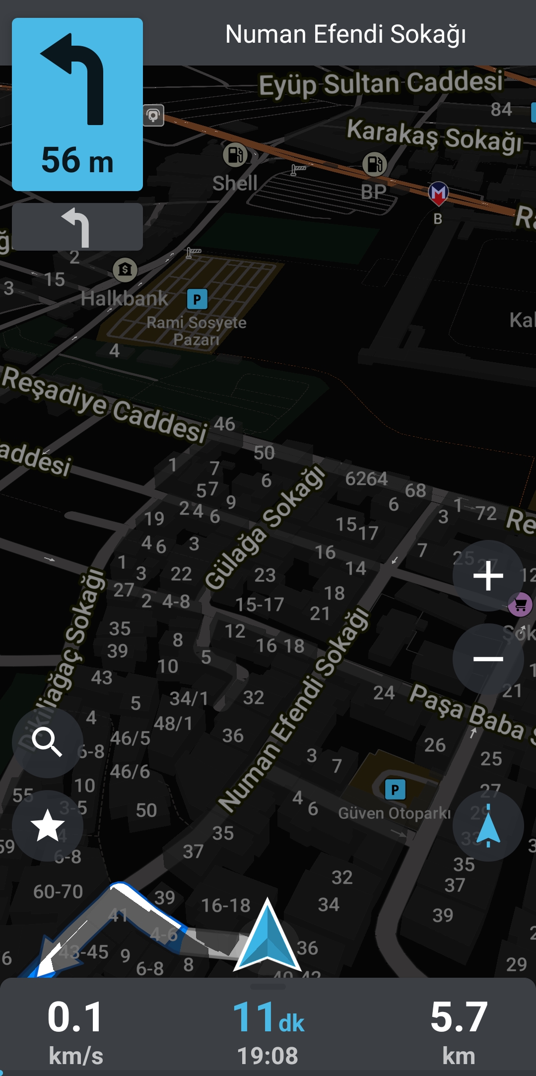 Arrow Position in route mode · Issue #4456 · organicmaps/organicmaps · GitHub