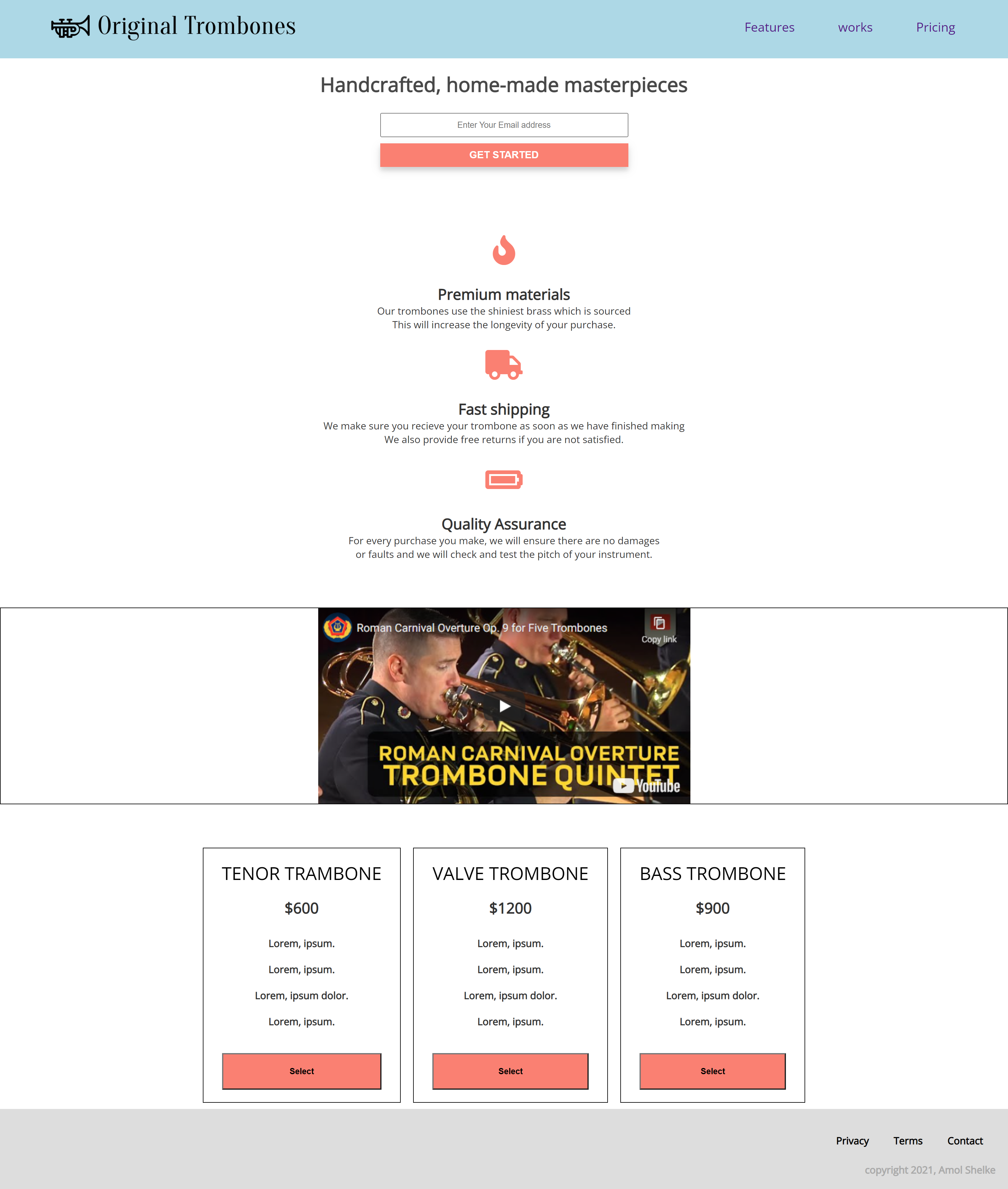 GitHub - AmolShelke2/ProductLandingPage