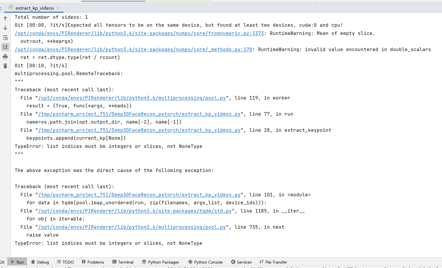 face_alignment dependency issue for `extract_kp_videos.py` · Issue #30 · RenYurui/PIRender · GitHub