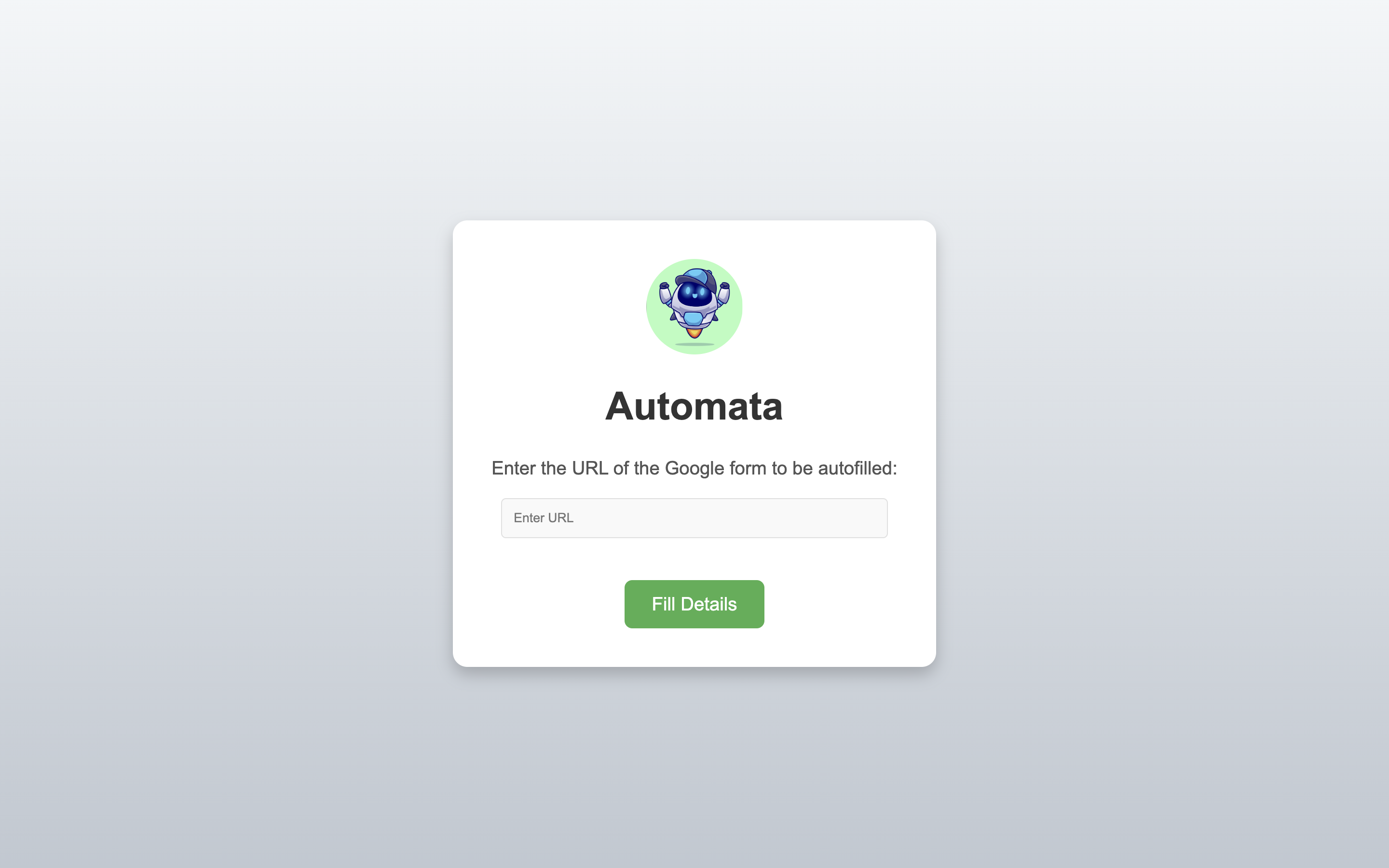 GitHub - GeekyPS/Automata: Automate the tedious task of filling Google forms with Automata