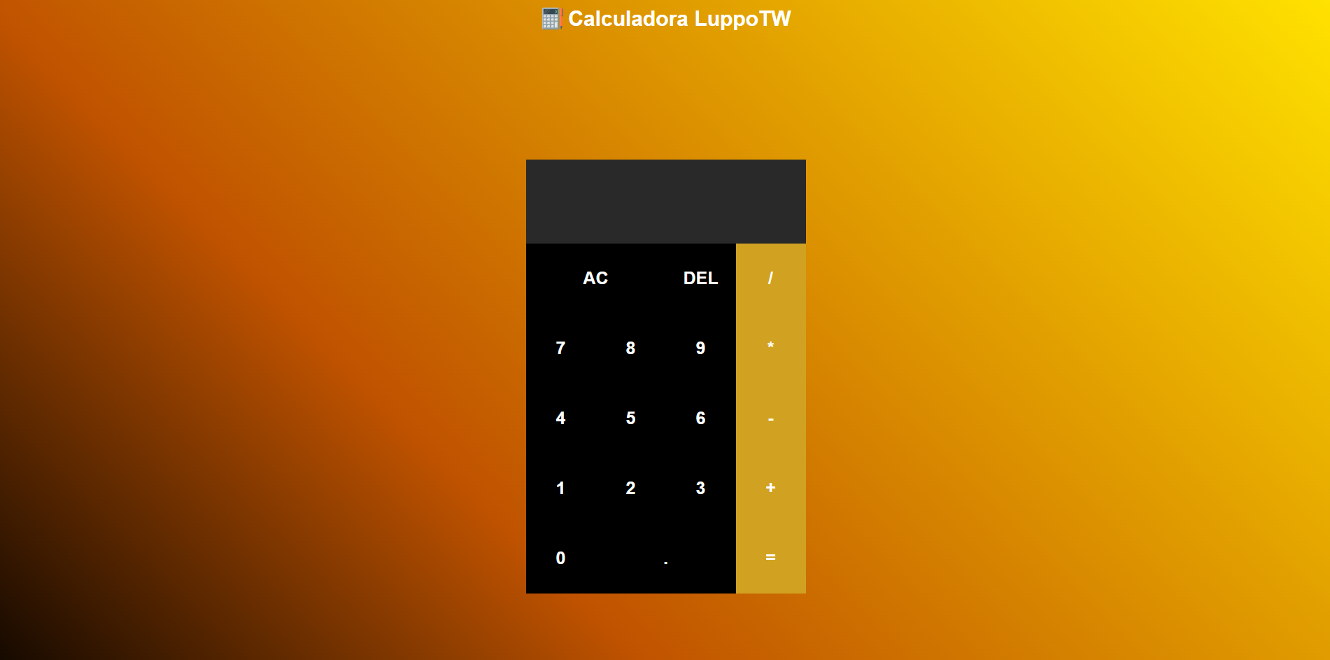 GitHub - FernandoLuppo/Calculadora