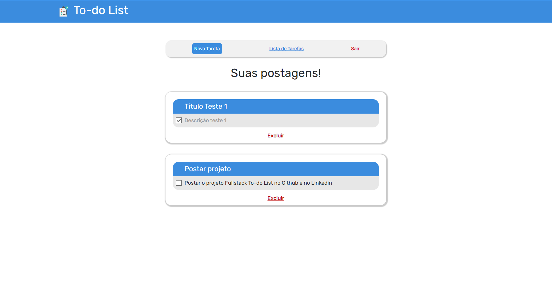 GitHub - FernandoLuppo/Lista-de-afazers-Node-e-MySQL