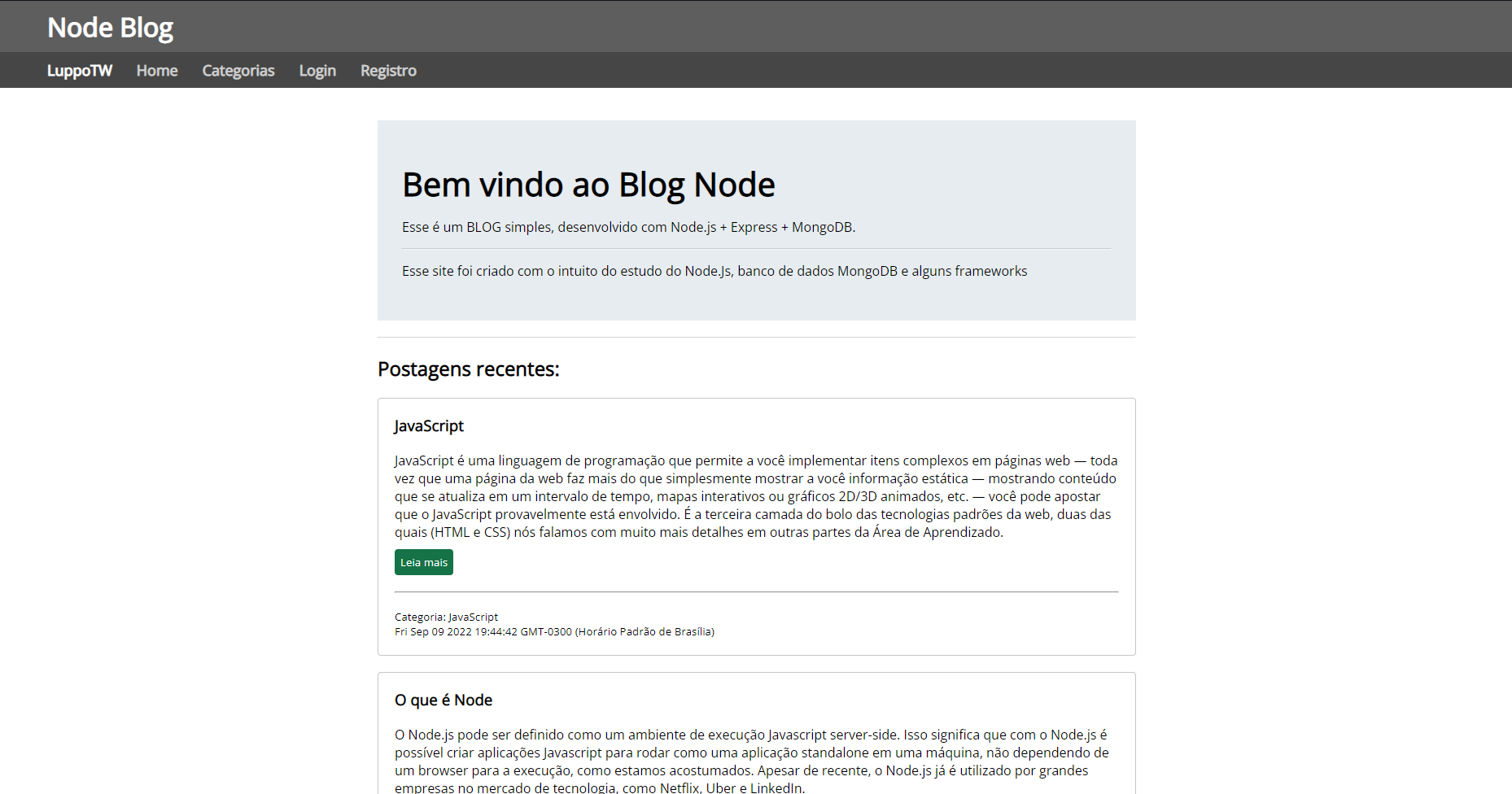 GitHub - FernandoLuppo/Blog-Node