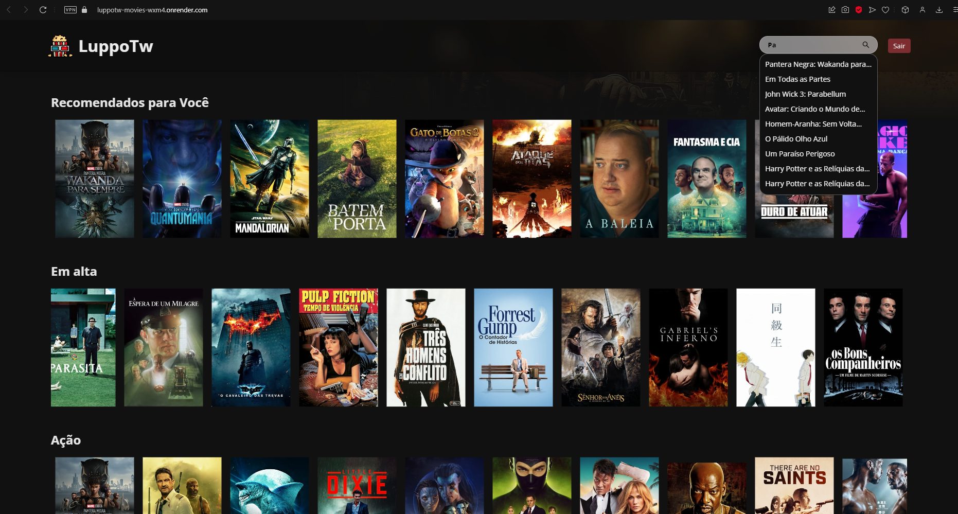 GitHub - FernandoLuppo/movie-api: Uma API feita em cima da API do TMDB ...