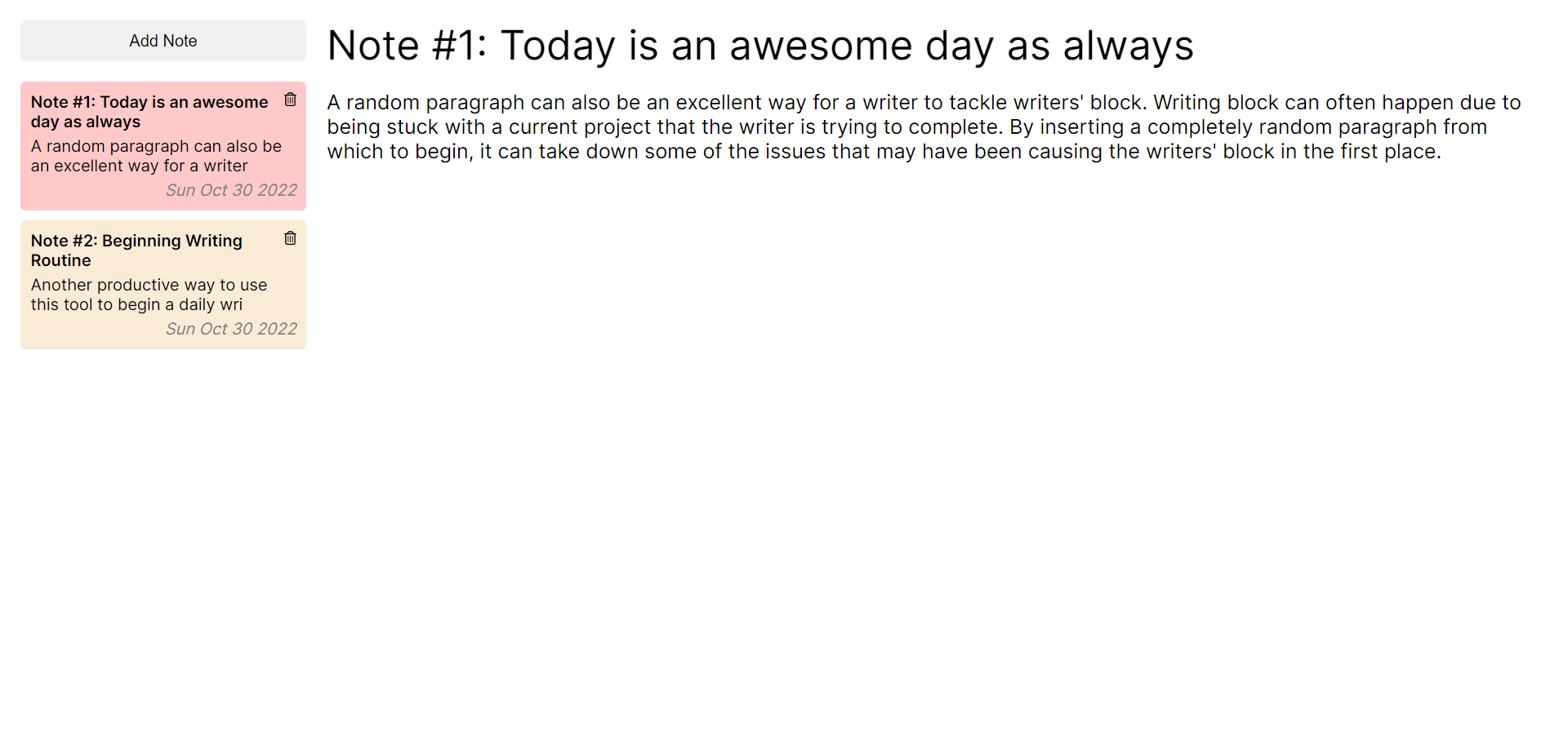 GitHub - hctxnhan/note-taking: Note taking app (localStorage)