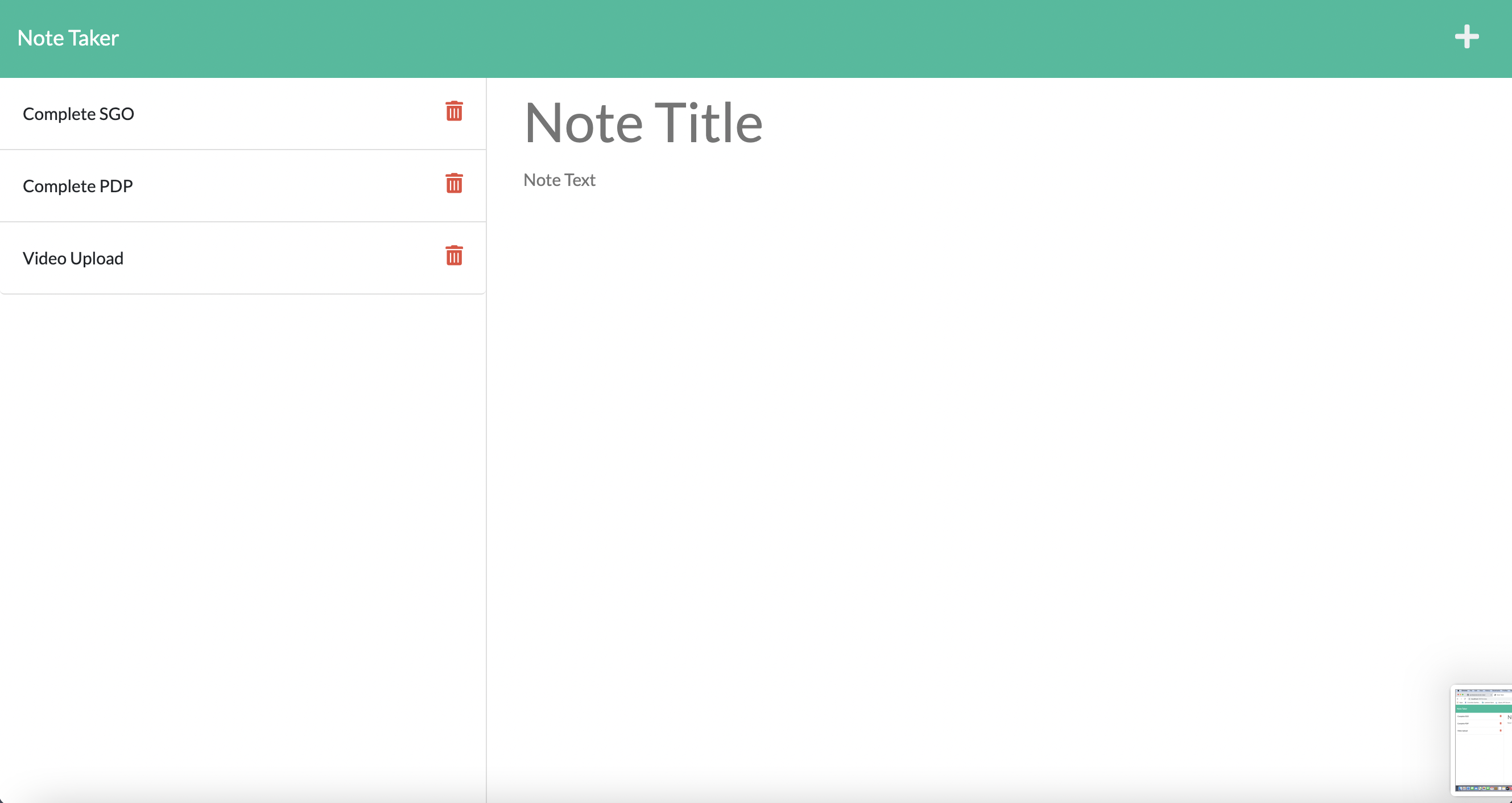 GitHub - janellephalon/remind-me-note-taker
