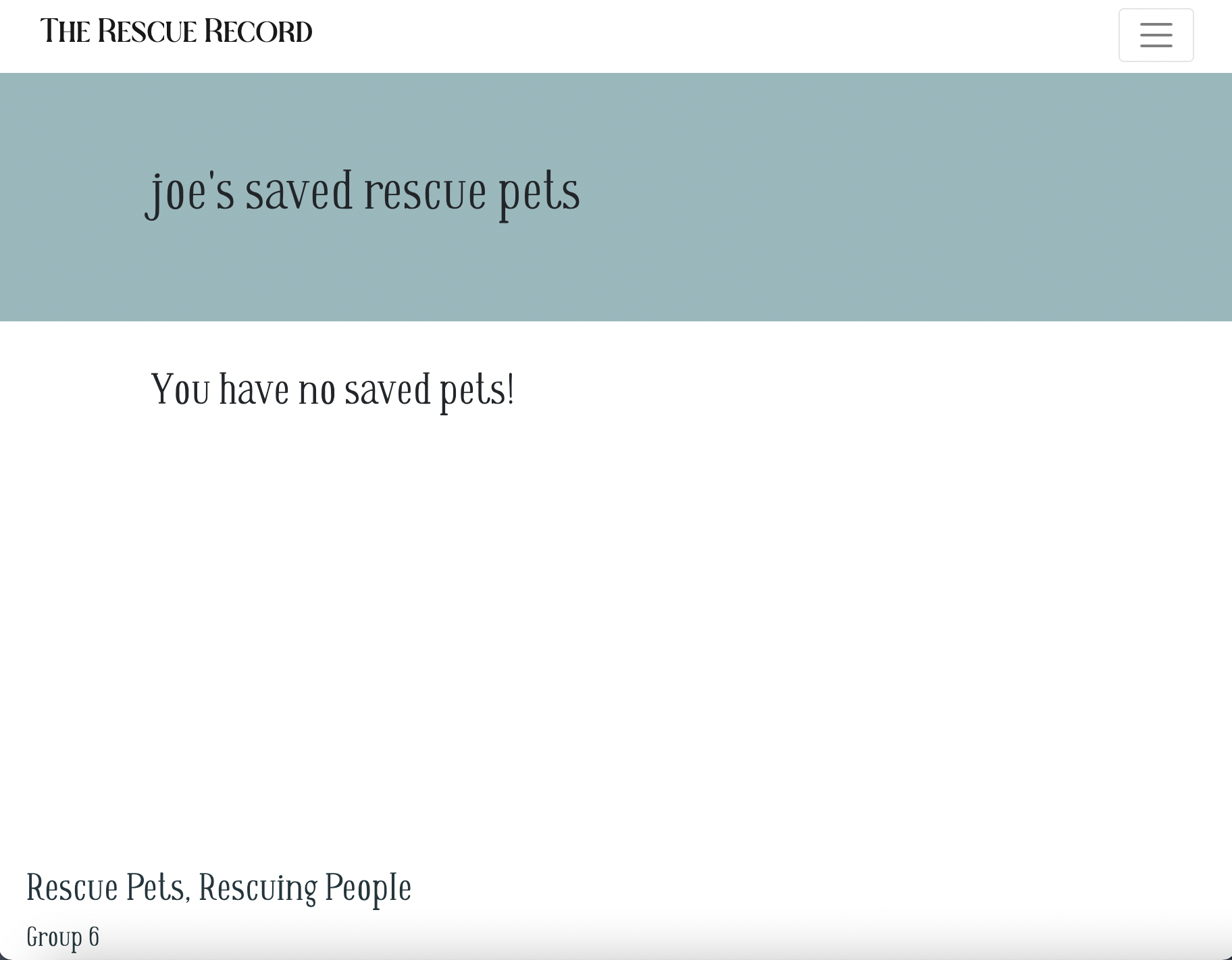 GitHub - janellephalon/rescue-record