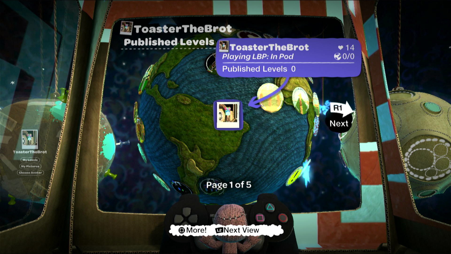 unable to upload any LBP1 levels without overwriting other levels ...
