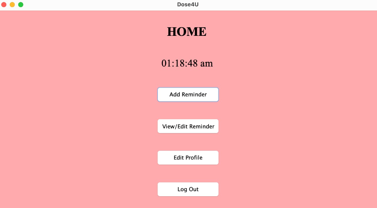 GitHub - krishnakhadke11/Dose4U-Java-Project: This is a dosage reminder ...