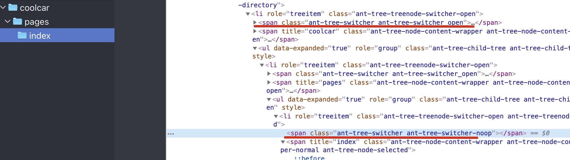 Is it possible to provide switch icons for tree components when the children property is an ...