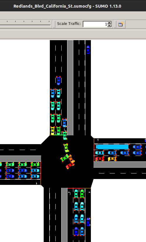 Vehicles from permissive left turns stop in the middle of intersection ...