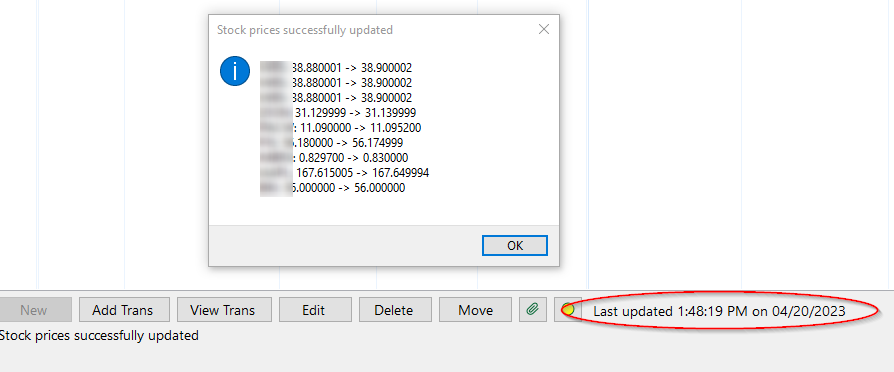 Stock Portfolios Click On Update Throwing Invalid Cookie Error · Issue 5855 · Moneymanagerex 