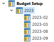 Monthly Budget setup does not show Start Date when Budget Offset days ...