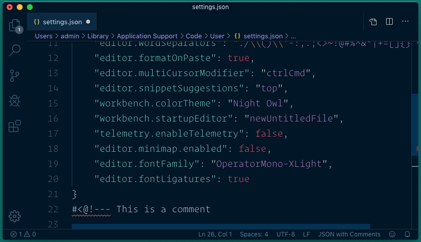 VSCode can find "Operator Mono" but not "Operator Mono Book" font ...