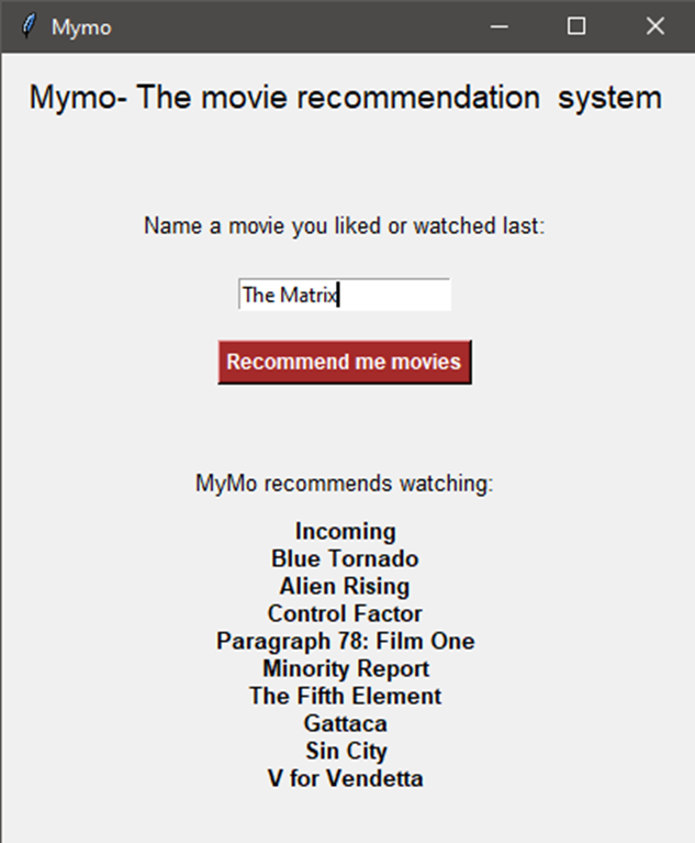 GitHub - Nehamathur15/MyMo--A-Movie-Recommendation-System