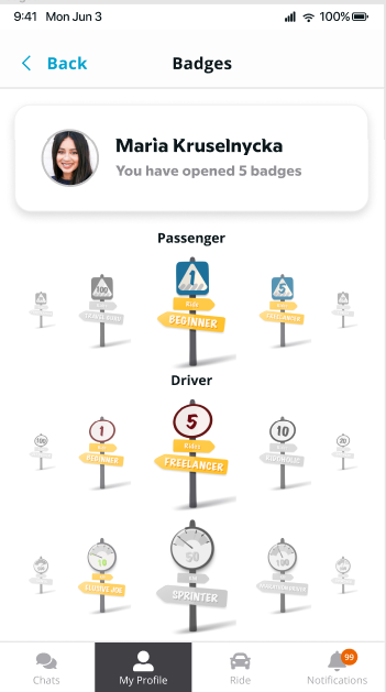 [Manage Badges Details] Badges Page in Profile · Issue #956 · ita ...