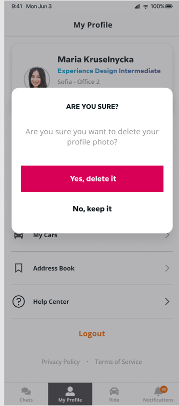 [Manage User's Profile Settings] Edit Profile: My Photo · Issue #1018 ...