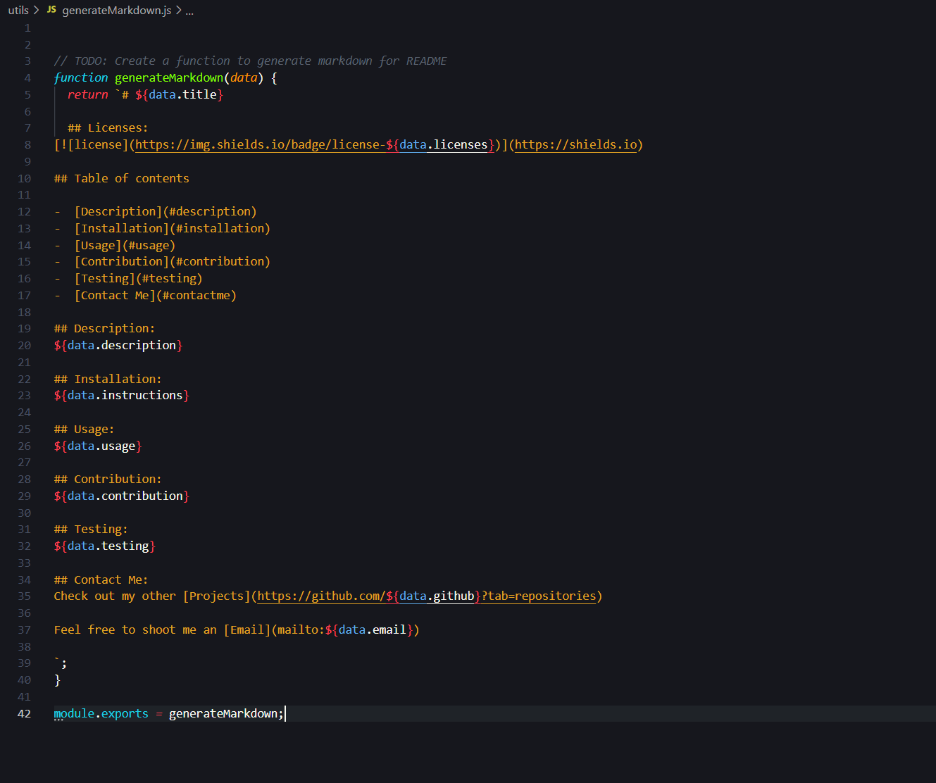 GitHub - Efox6179/GitHub-ReadMe-Generator