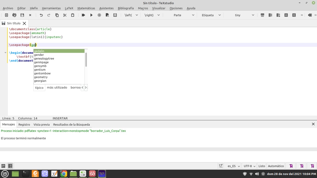 Autocomplete and highlighting of package names, Linux does not work. · Issue #1975 · texstudio ...