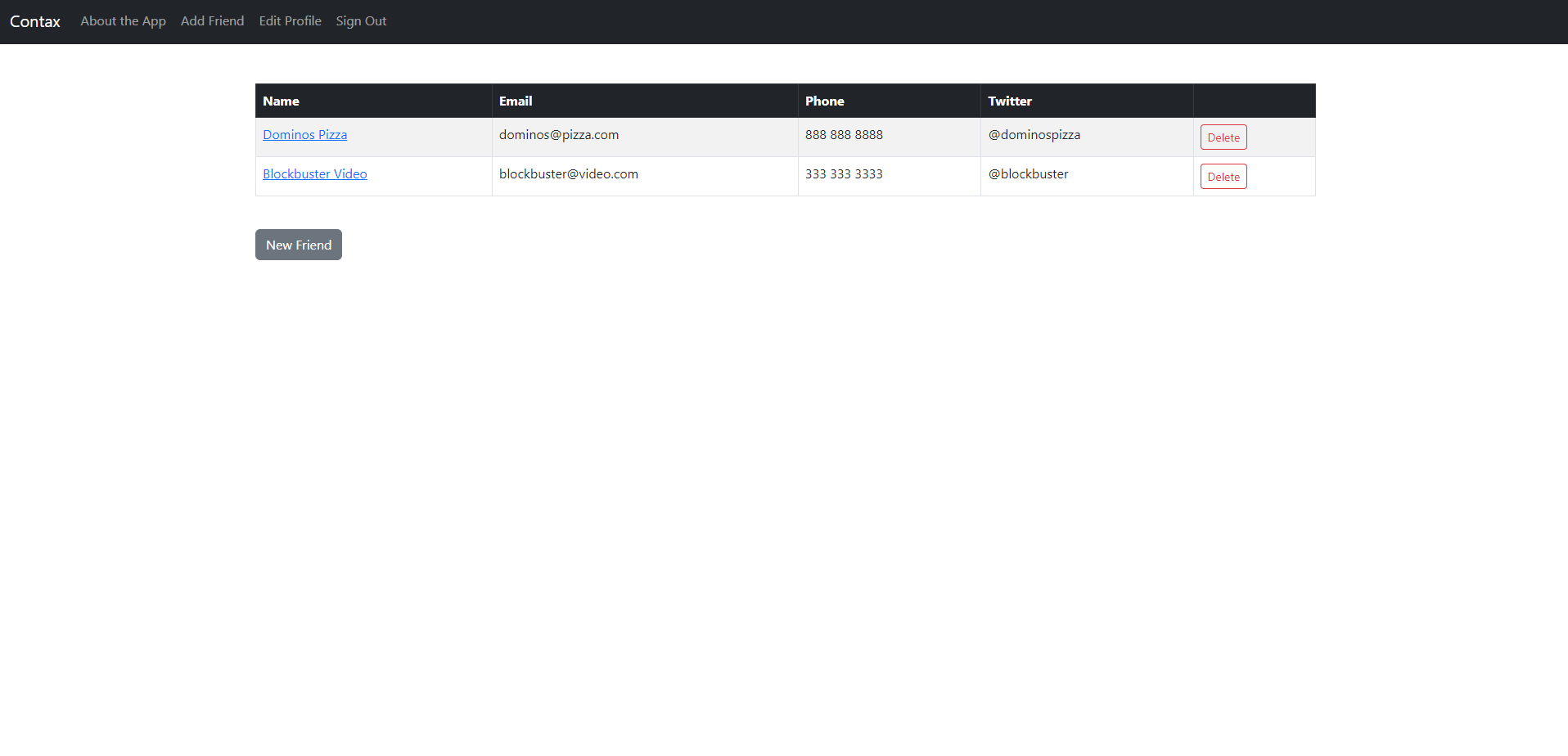 GitHub - corricodes/contax: contact list CRUD app for learning Ruby on Rails
