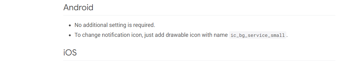 How to change notification icon ? · Issue #86 · ekasetiawans/flutter_background_service · GitHub