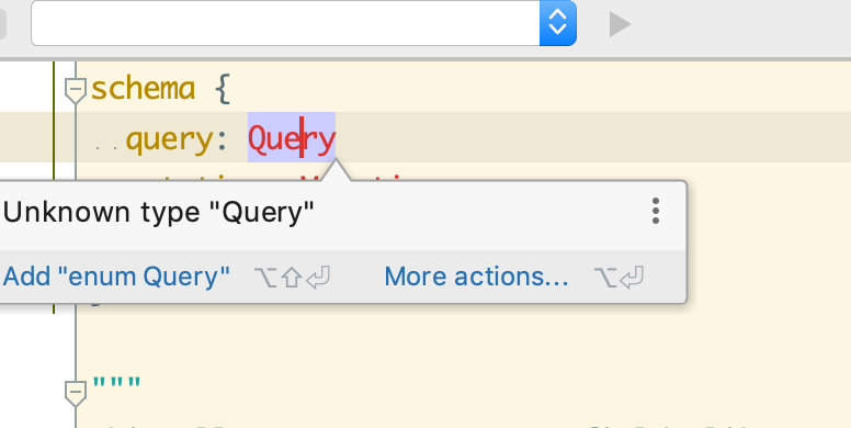 [V2] Schema types not available for completion and error highlighting · Issue #242 · JetBrains ...