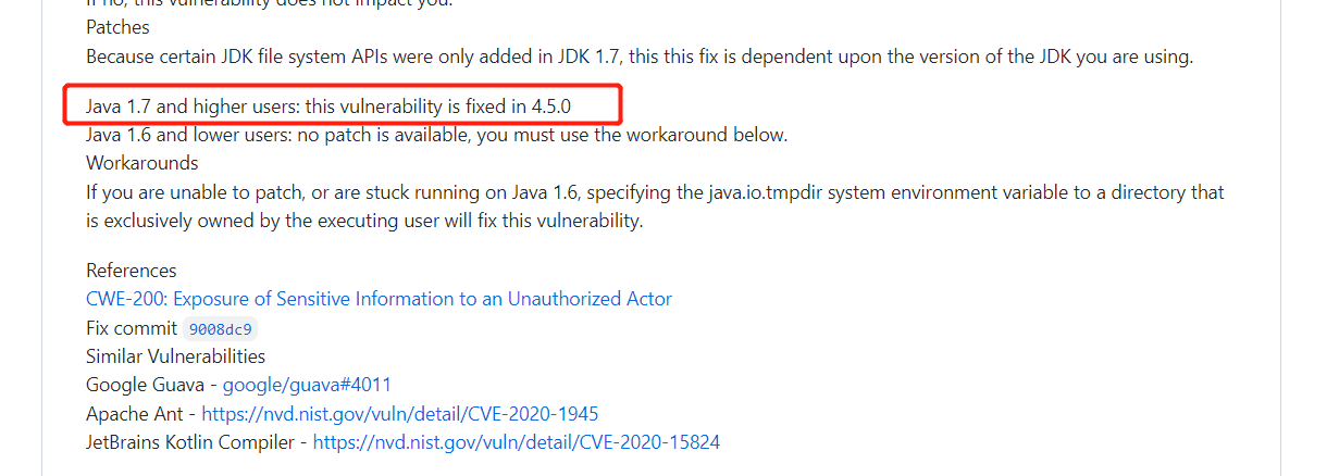 Fix version description error in GHSA-562r-vg33-8x8h · Issue #2679 ...