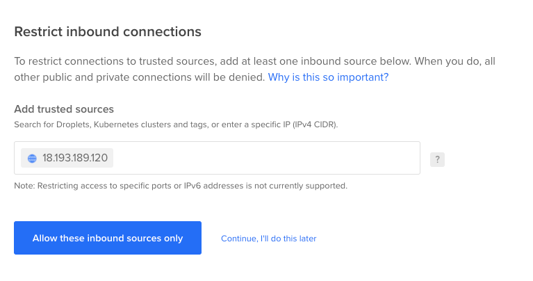 Which IP addresses to whitelist? · Issue #38 · taskforcesh/issues · GitHub