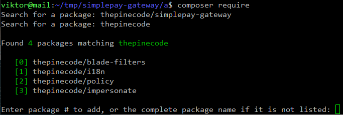 Szakértői telepítés Composer-ral · Issue #17 · conedevelopment ...