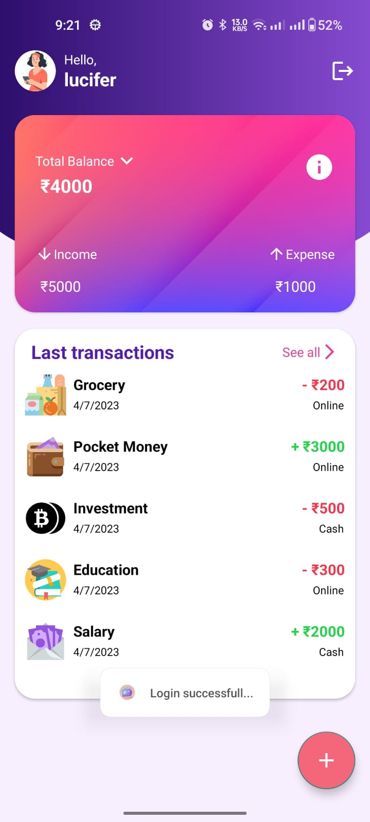 GitHub - karan-747/TRACKEXP: Expenditure tracking app using firebase
