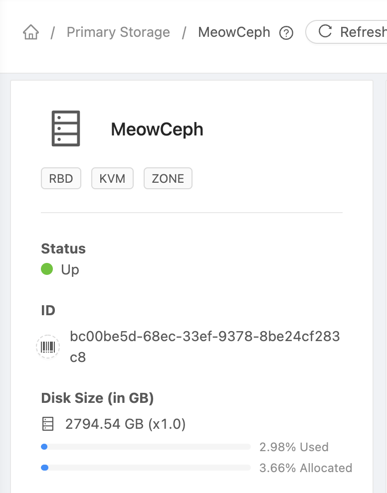 CEPH Primary Storage capacity calculate · Issue #5500 · apache/cloudstack · GitHub