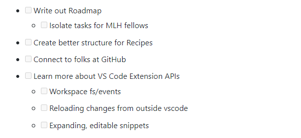 Sub task lists in all Markdown documents on GitHub · community · Discussion #17205 · GitHub