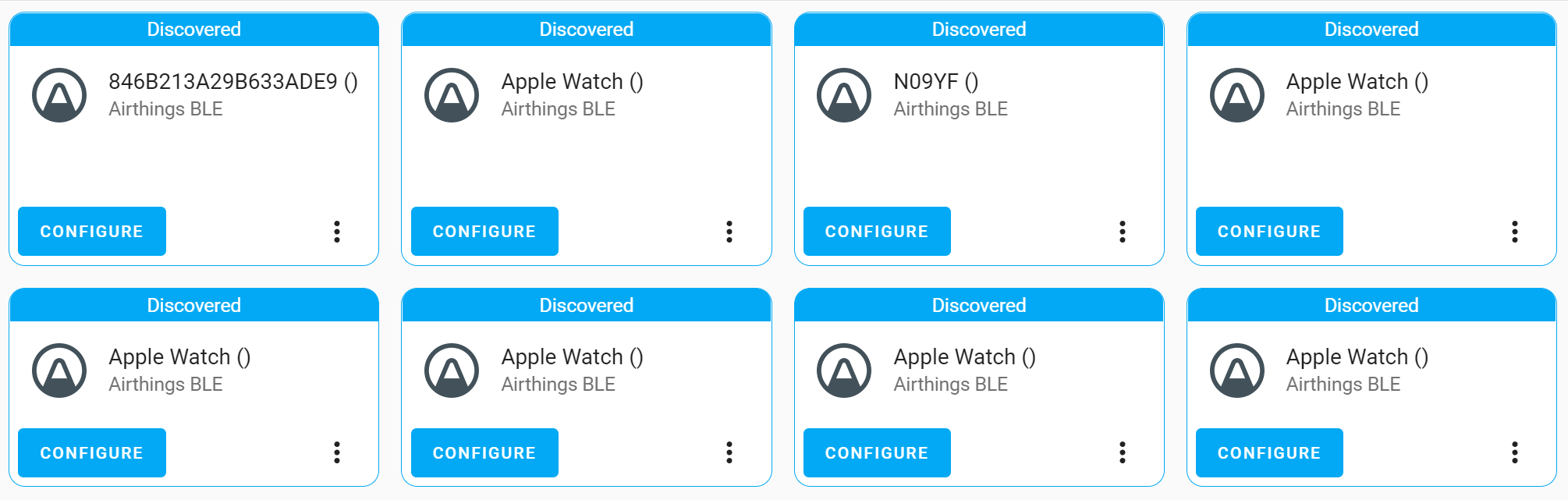 Airthings BLE discovering all BLE devices · Issue #83352 · home-assistant/core · GitHub