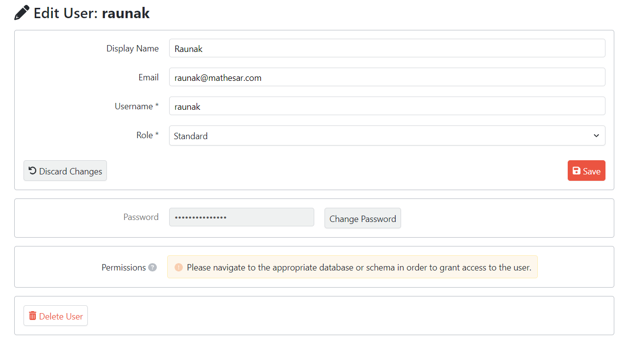 Show readonly permissions in user edit page · Issue #2556 · mathesar-foundation/mathesar · GitHub