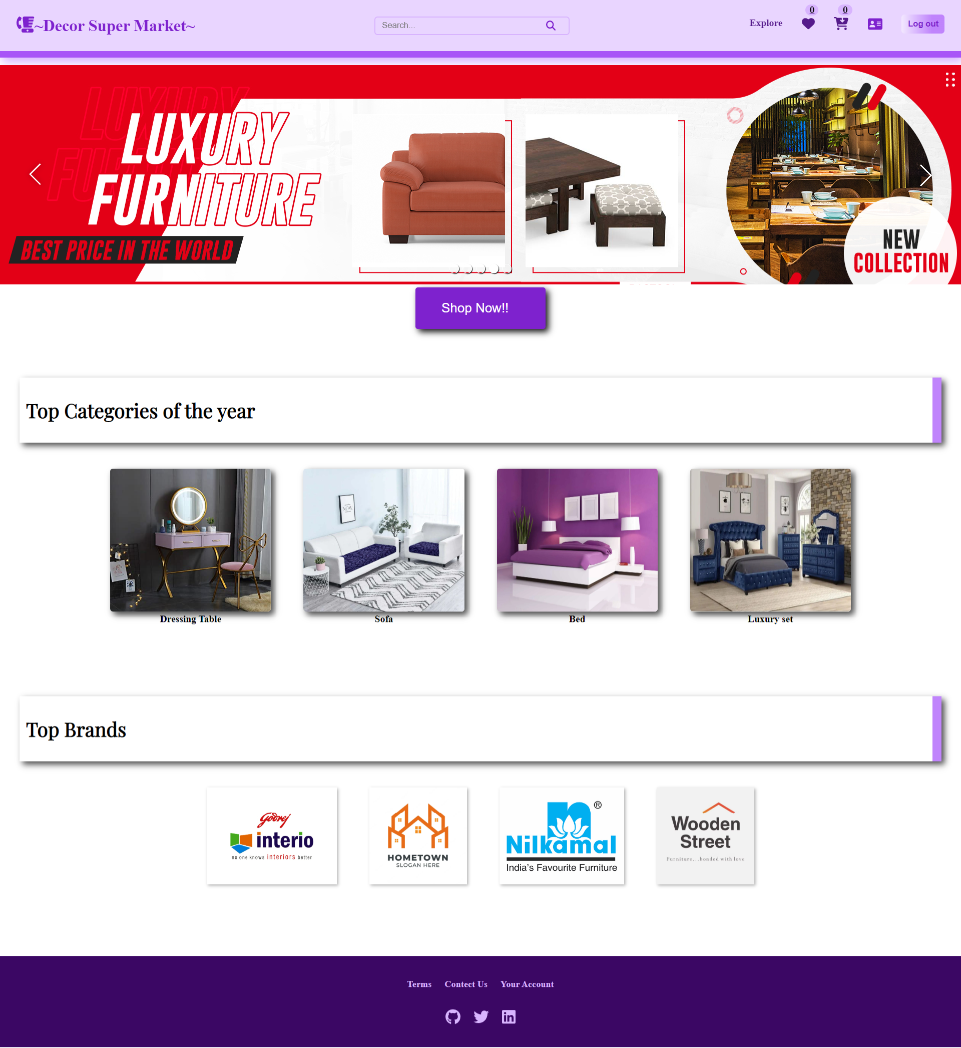 GitHub - Shaheen-Siddiqui/The-Decor-SuperMarket: decor-supermarket is the E-COMMERCE repository ...