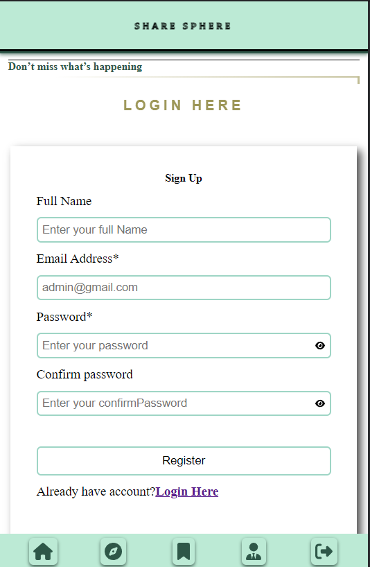 GitHub - Shaheen-Siddiqui/share-sphere: Share Sphere is an Social Media application that Connect ...